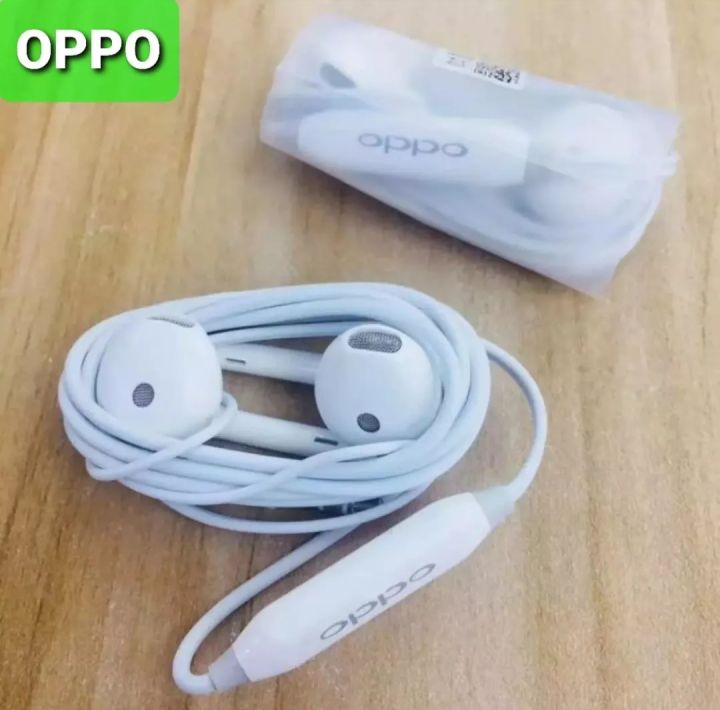 HRADSET / HENSFREE OPPO 100% mega bass jak 3.5m suport hp apa ajah ...