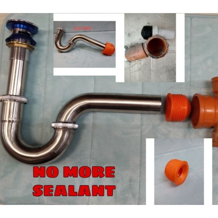 FOR KITCHEN AND LAVATORY P-TRAP RUBBER SEAL ADAPTOR | Lazada PH