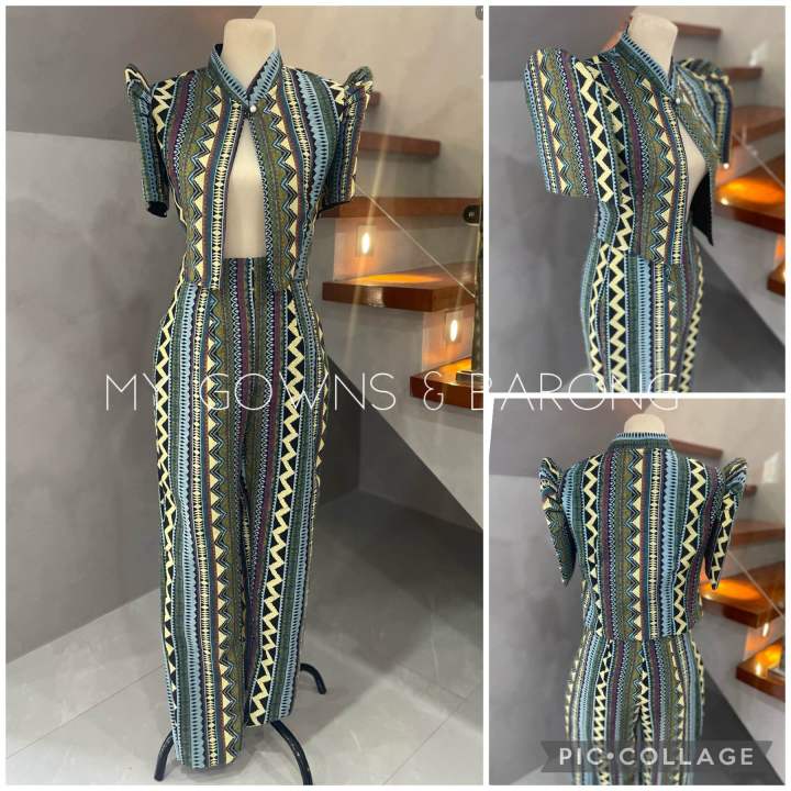 Ethnic Trouser & Bolero Terno | Lazada PH