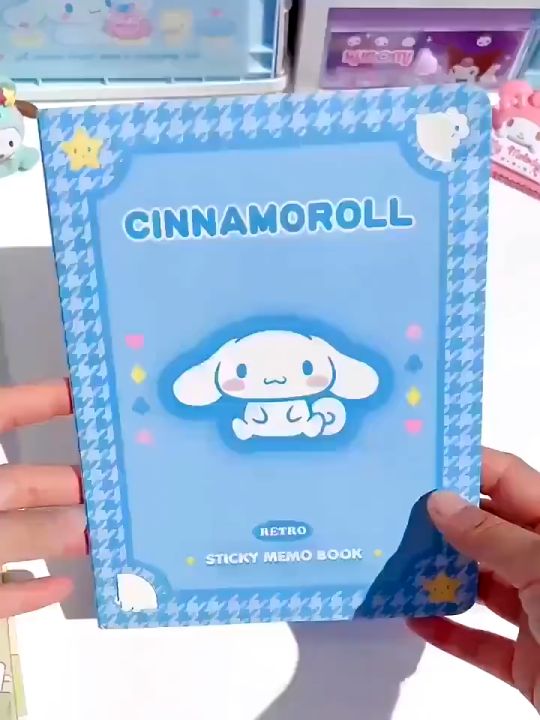 MATE Kawaii Sanrio Memo Sticky Notes Cute Kuromi Melody Character ...