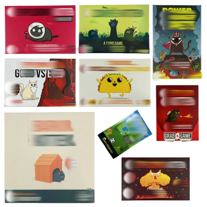 EK Board Game English Bomb Cat Leisure Party Game Card Deck For Friends ...