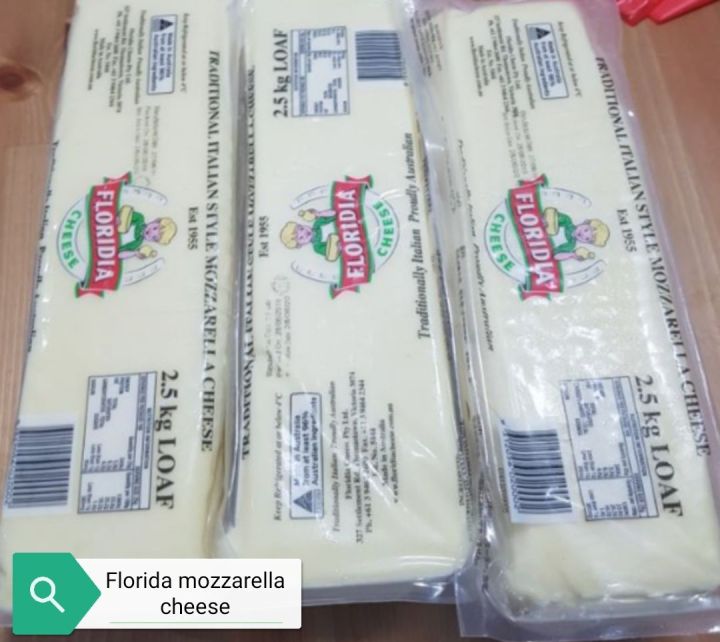 Floridia mozarella cheese block 2.5kg | Lazada