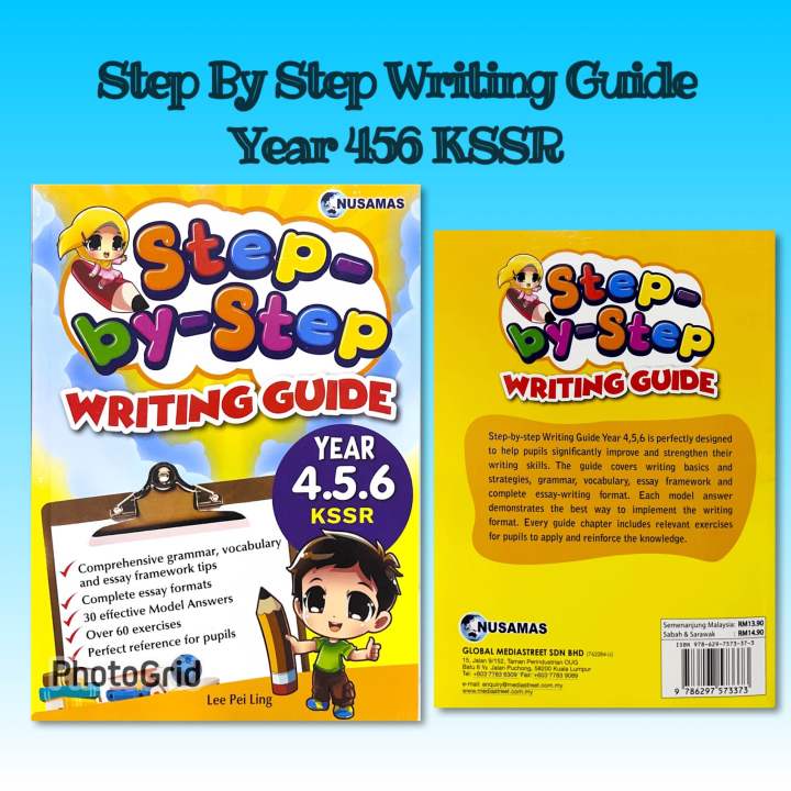 Nusamas 2024/25 • Step By Step Writing Guide Year 456 KSSR | Lazada