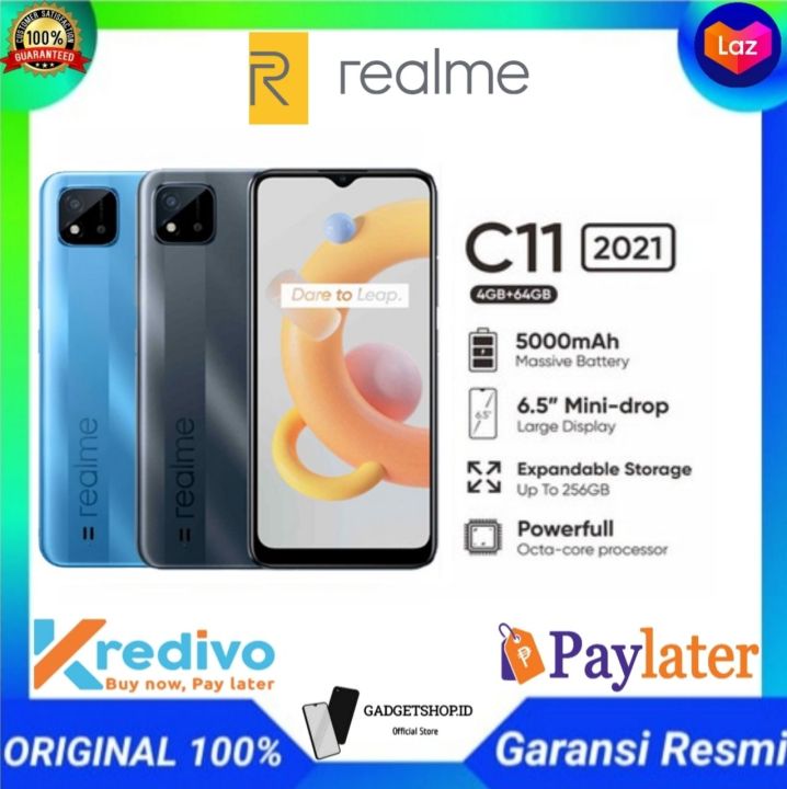 Realme C11 2021 4GB+64GB New Product |{5000 mAh Big Battery - 6.5 ...