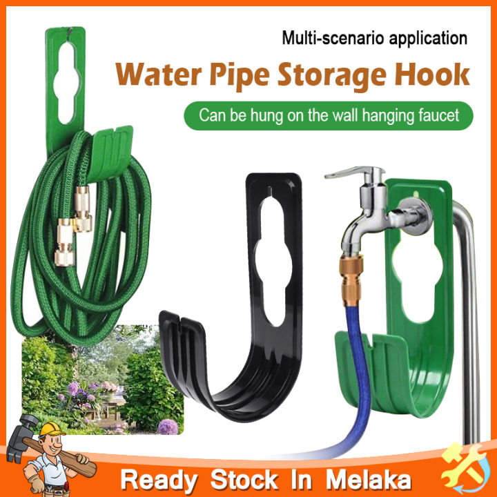 Garden Water Hose Pipe Holder Hanger Wall Mounted Garden Hose Reels ...