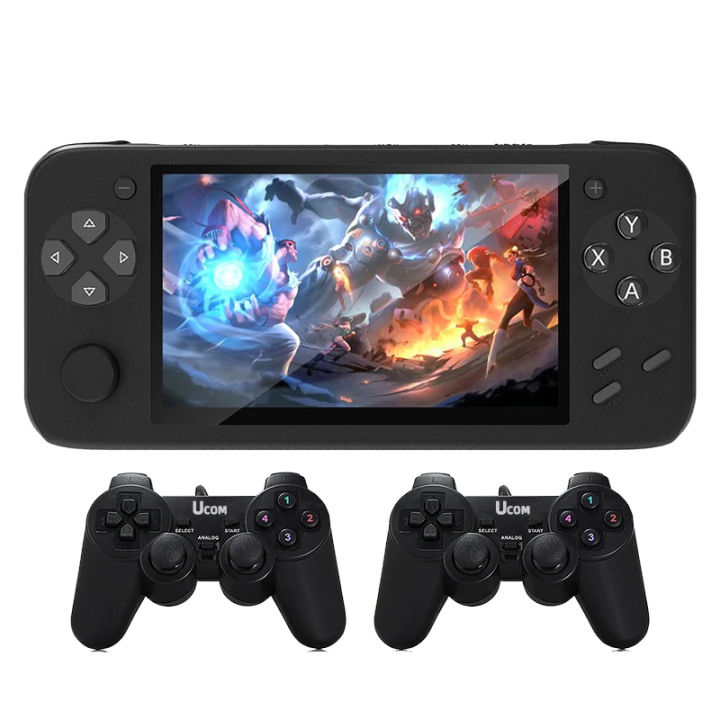 HC-2000ใหม่4.3 "จอคลาสสิกย้อนยุคมือถือ10000 + เกมคอนโซล PSP Joystick ...