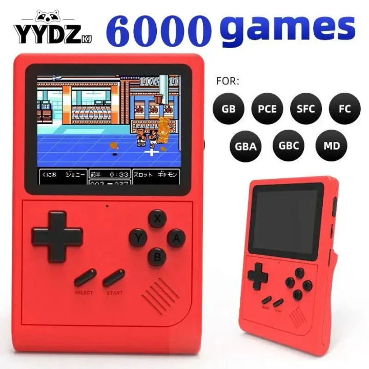 GB300 Handheld Game Console Player Portable Retro Video Game Console 3. ...