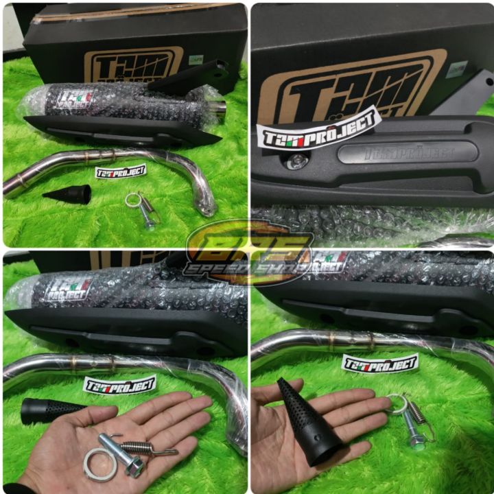 KNALPOT TZM PROJECT RACING ORIGINAL TZM PROJECT NON SS PRO FULLPACK ...