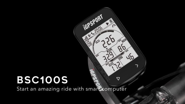 IGPSPORT BSC100S Bike speedometer wireless water proof IPX7 ...