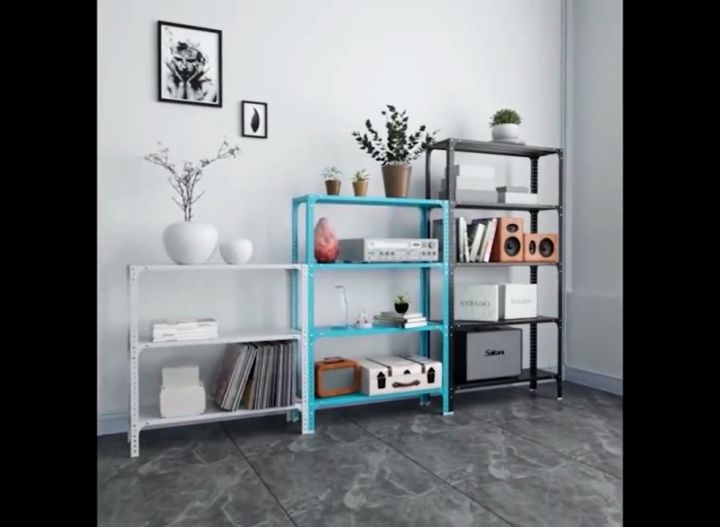 Metal Rack Steel Rack Boltless Rack Goods Storage Shelf Metal Shelf ...
