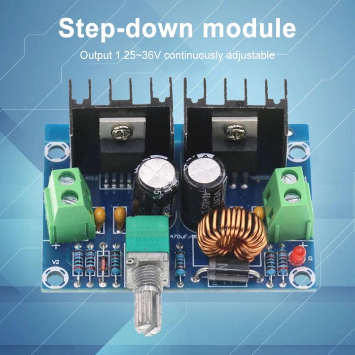 Step Down 8A DC-DC Buck Converter XH-M401 XL4016 | Lazada Indonesia