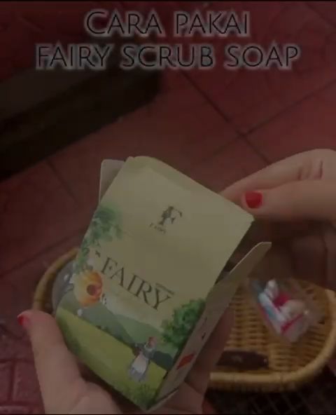🇹🇭🔥 FAIRY SCRUB GLUTA SOAP 🍵🧼sabun viral | Lazada