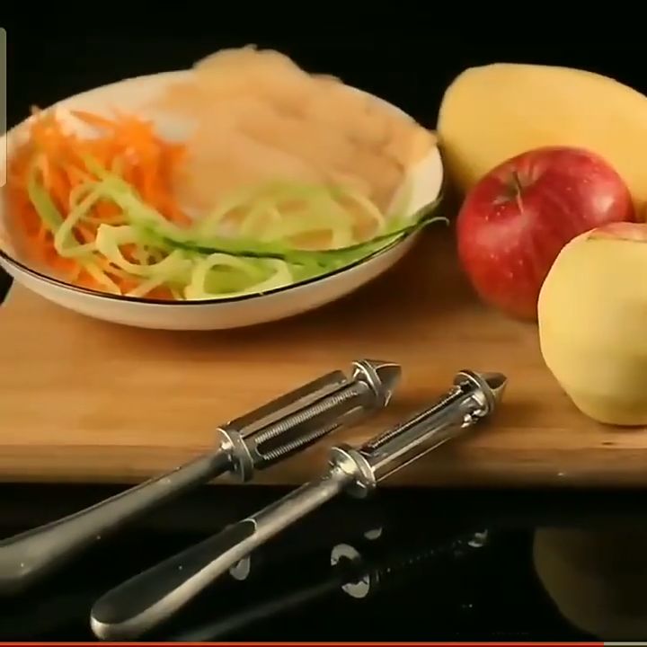 German Paring Knife Peeler 3 in 1 and shredder stainless steel sharp ...