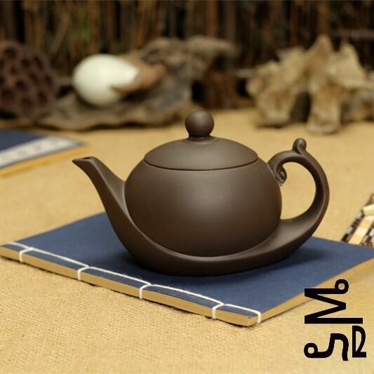 ขนาดใหญ่ขนาด Handmade Zisha กาน้ําชา Original MINE Red Clay เรียบง่าย ...