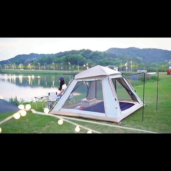 Janet เต็นท์ แถมเบาะรอง เต้นท์ เต๊นท์ 210D Oxford เต็นท์สนาม เต็นท์เดิน ...