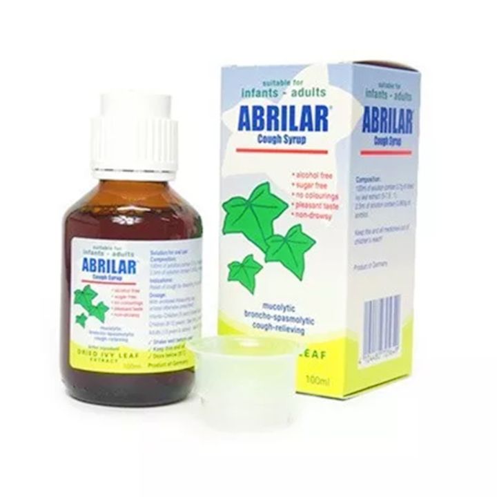 Abrilar Cough Syrup 100mL/ EXP 2025 | Lazada Singapore