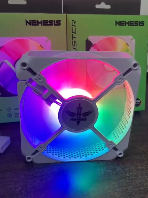 NYK Nemesis Kipas PC Fan Case 12cm RGB Static Auster | Lazada Indonesia