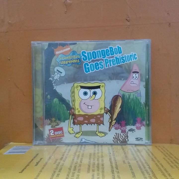 VCD ORIGINAL SPONGEBOB SQUAREPANTS - SPONGEBOB GOES PREHISTORIC ISI 2 ...