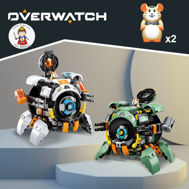 ĐỒ CHƠI LẮP RÁP LEGO ROBOT CHUỘT HAMSTER OVERWATCH DẠNG CẦU WRECKING ...