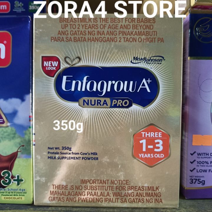 Enfagrow Nura Pro Three Milk Supplement Powder Protein Source r From ...