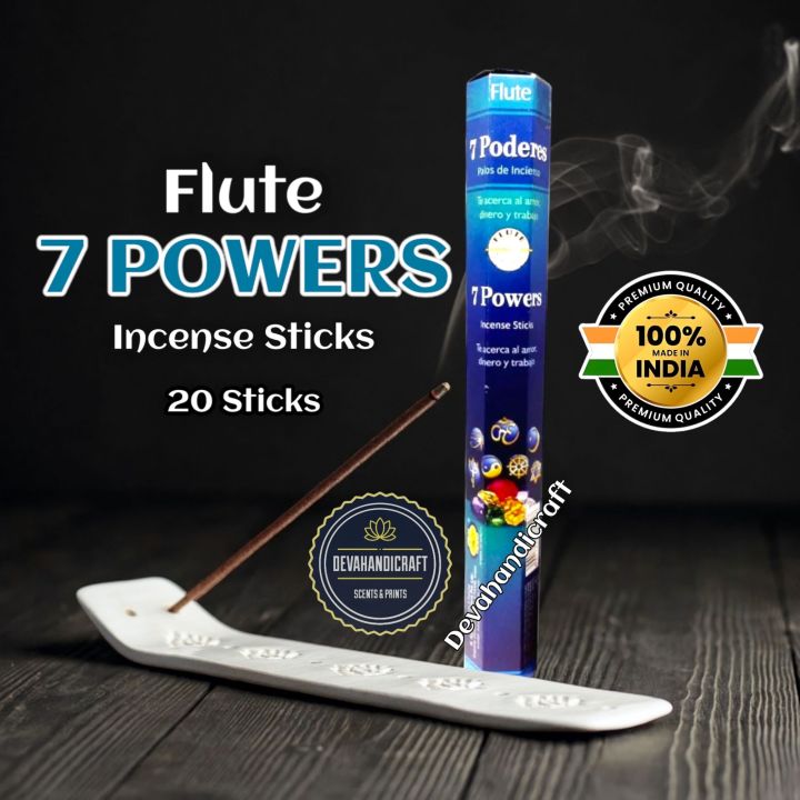 Flute 7 POWERS Incense Sticks 20 sticks | Lazada PH