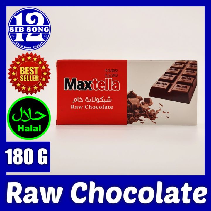 Raw Chocolate - 180 G /&/ شيكولاتة خام { EXP Date: 26 / 01 / 2024 ...