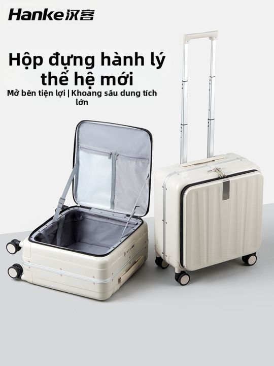 HANKE | Vali Kéo Đựng Hành Lý Có Khung Nhôm và Đường Kéo Dài 14 Inch | Lazada.vn
