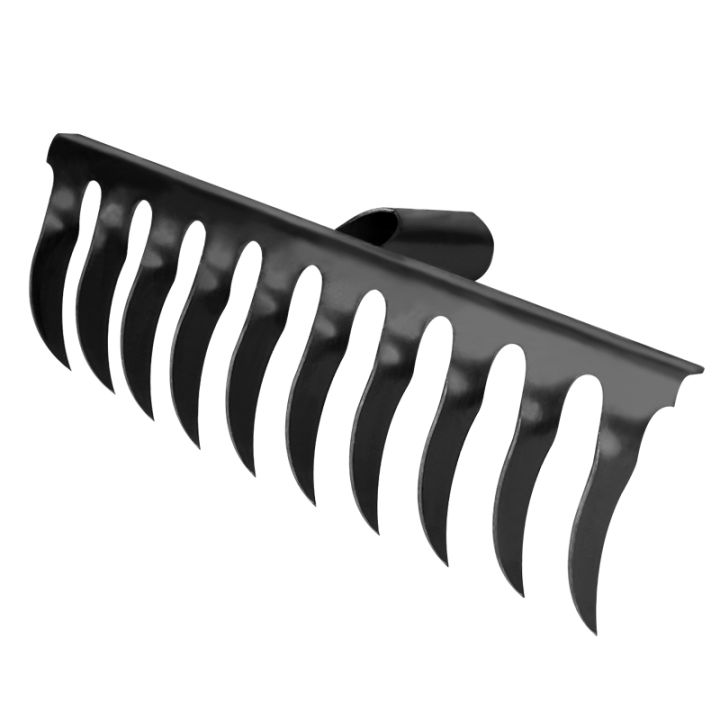 Rake Nine-Tooth Rake Farm Tools Iron Rake Agricultural Tools Soil ...