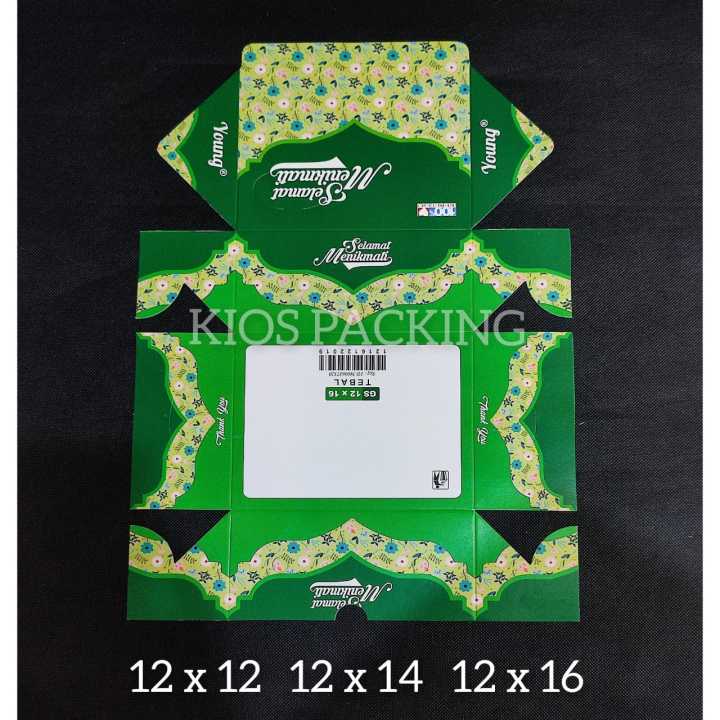 Box Snack 12x12 12x14 12x16 Dus Kotak Kue Roti Motif Young 12 x 12 12 x ...