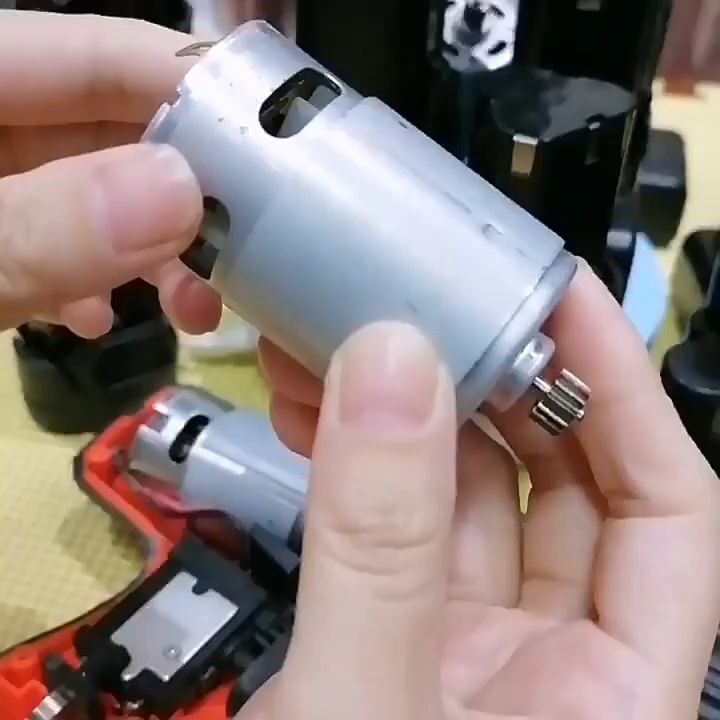 12/21V DC Motor With Two-speed 12 Teeth Screwdriver RS550 Electric ...