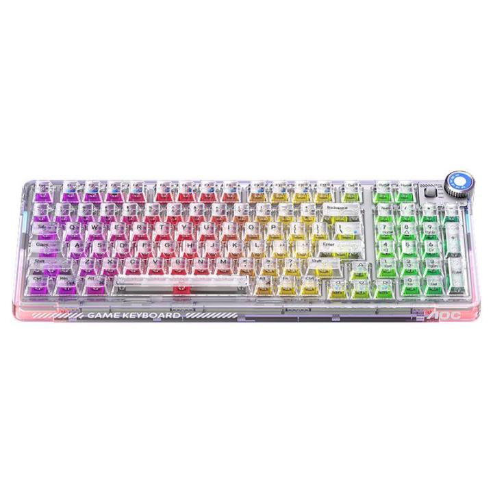 AOC | Three Mode Wireless Mechanical Keyboard Transparent Mahjong Sound ...