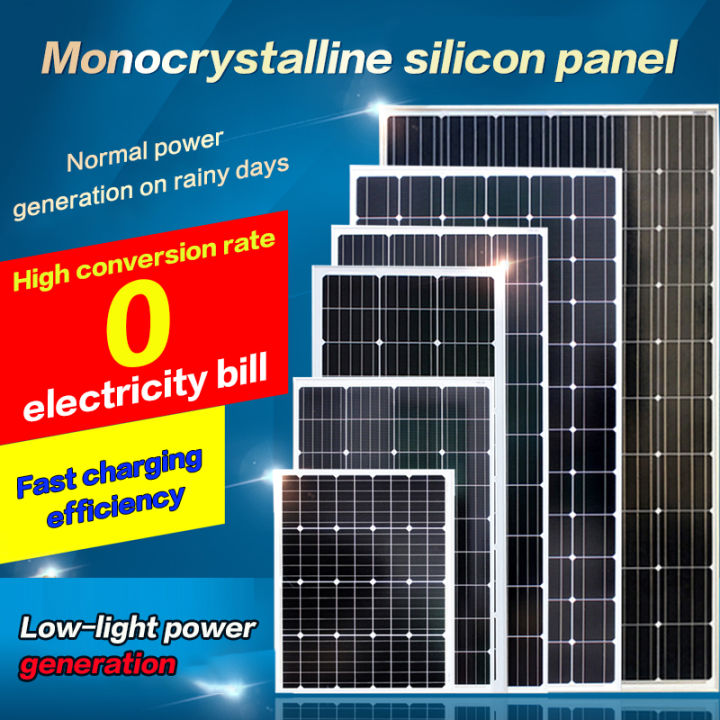 CONTENTE Solar panel 150W 300W solar panel board monocrystalline ...