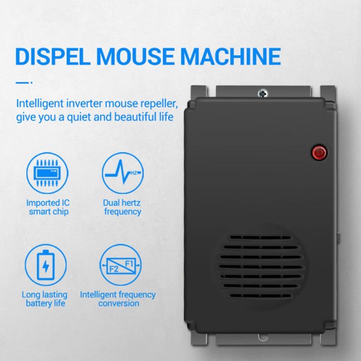 Ultrasonic Pest Control Device Non-Toxic Rodent Repellent Battery ...