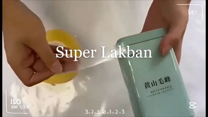 Isolasi Toples Kaleng Biskuit Can Sealing Tape Selotip Toples Kue dan ...