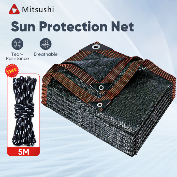 Sunshade Net Waterproof Mitsushi 60g per square meter Shade netting ...