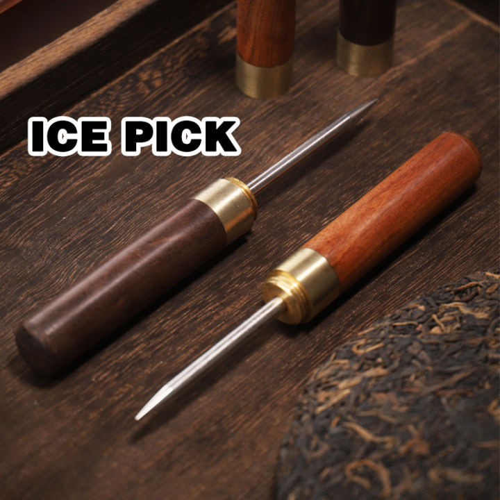 Pemecah Balok Es Batu/Tusukan Es/Ice Pick Berbahan Stainless & Kayu ...
