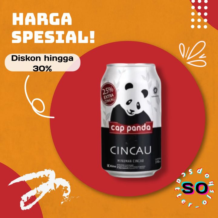 Cincau Cap Panda x6 Kaleng | Minuman Enak dan Segar ( Baca Deskripsi ...