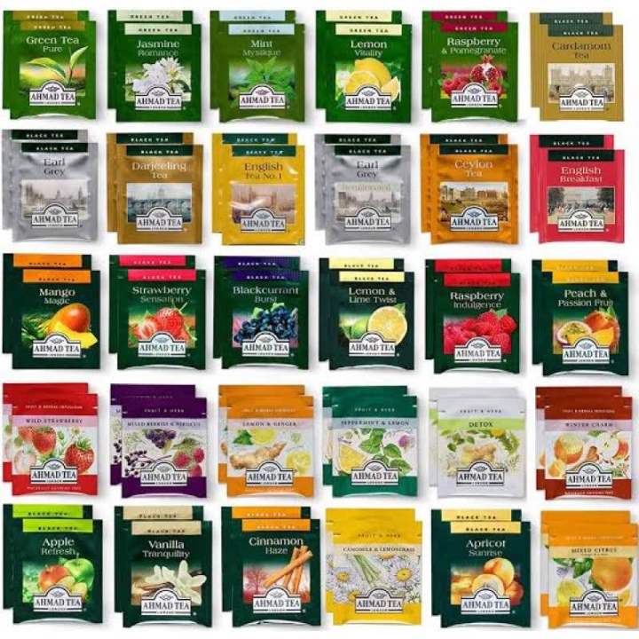 [แยกซอง] (Separate) Ahmad Tea ชาอะหมัด ชาผลไม้ ชาสมุนไพร หลากหลายรสชาติ ...