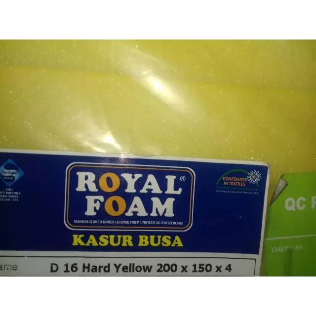 busa Lembaran Royal Foam Ukuran 160x200 tebal 2-5cm busa jok kursi ...