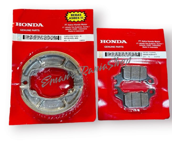Brake Pad Brake Shoe for Honda Click 125 / 150 / 155 v2 v3 | Lazada PH