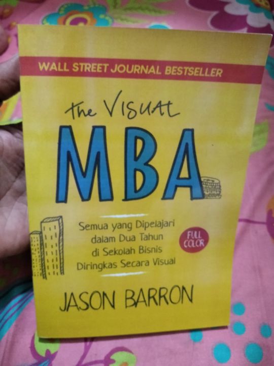 buku the Visual MBA bahasa Indonesia By Jason Barron | Lazada Indonesia