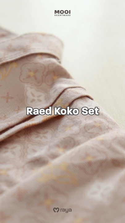 Mooi Raed Koko Set Setelan Koko Anak Raya Collection Zeina Series ...