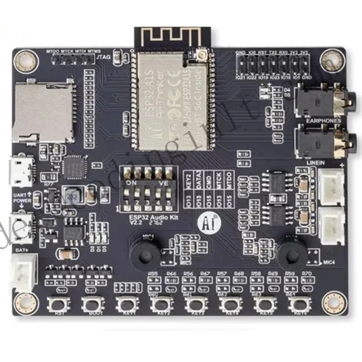 ESP32-Audio-Kit ESP32-A1S 4MB or 8MB Dual-Antenna WiFi+ Bluetooth Module with ESP32 Serial Port ...