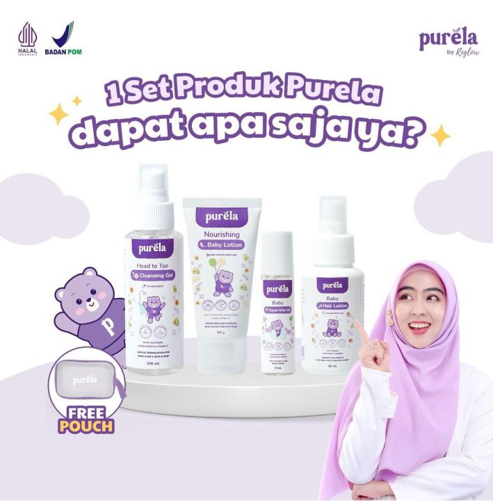 Paket Purela by Reglow Skincare Bayi & Anak | Lazada Indonesia