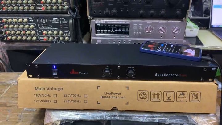 DBX Bass enhancer Power Bass enhancer 4channel/6channel output audio ...