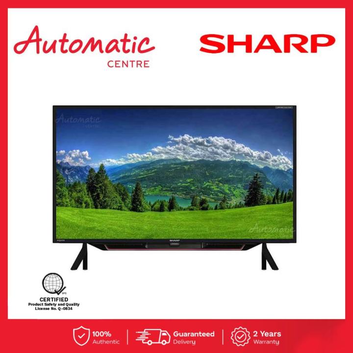 Sharp Smart 2T C42DF1X RD 42-inch Full HD Smart TV with S2 Revelation ...