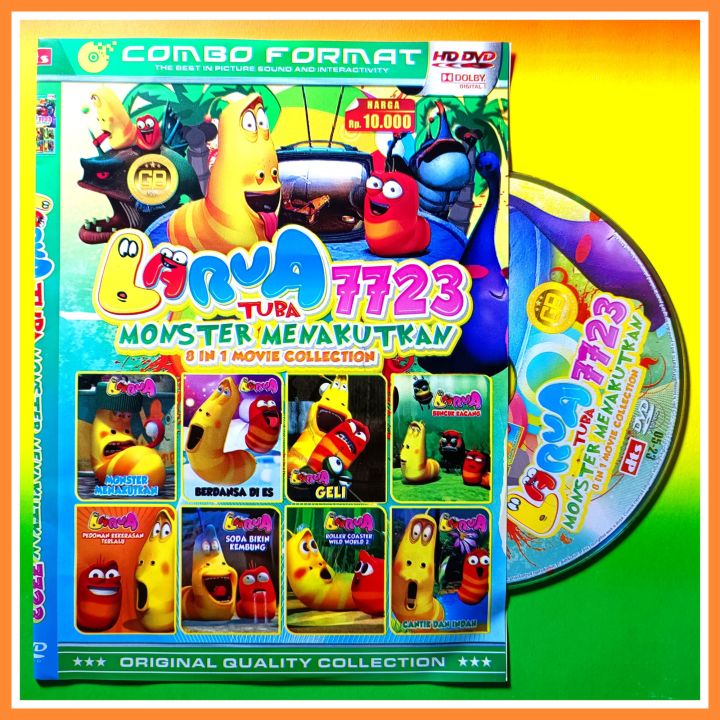 KASET DVD FILM KARTUN ANAK KOLEKSI LARVA VOLUME 7723 TERPOPULER. | Lazada Indonesia