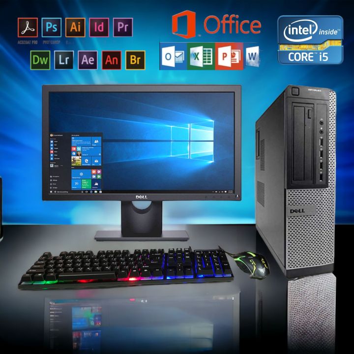 คอมพิวเตอร์ครบชุดสเปคแรงๆ คุ้มราคา DELL Otiplex 990 แข็งแรงทนทาน เหมาะ ...