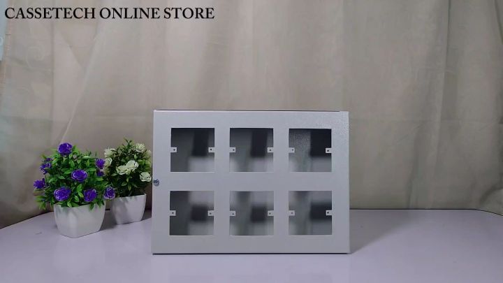 10 WAY SWITCH SOCKET METAL BOX SWITCHES ELECTRICAL WALL MOUNTED KOTAK ...