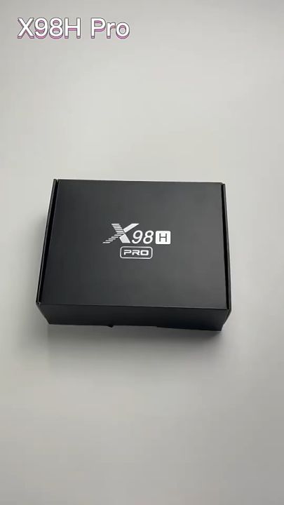 NEW X98H Pro TVBOX 4GB 16GB Android 12 6K Support WiFi6 BT5.0 Allwinner H618 6K Media Player ...